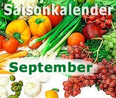 Saisonkalender Obst & Gemüse | September › gesund.co.at