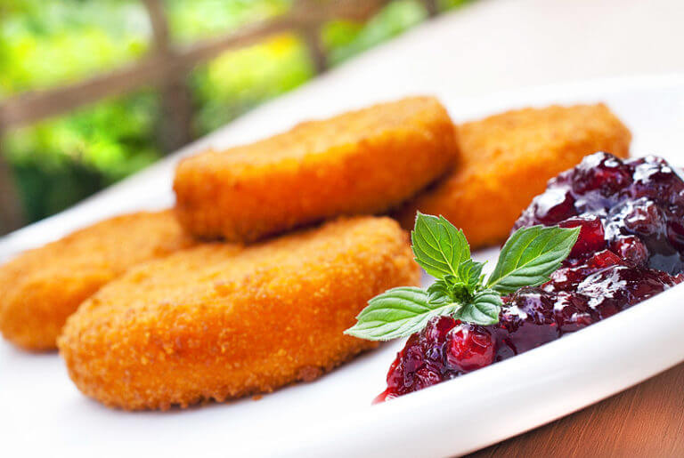 Gebackener Camembert | Rezept » gesund.co.at